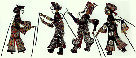 Chinese Shadow Puppetry, Shadow Puppet Show, Piying, Folk Performance