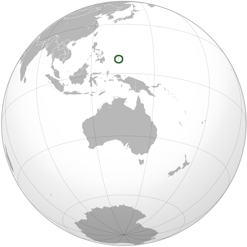 Location of the palau in the World Map
